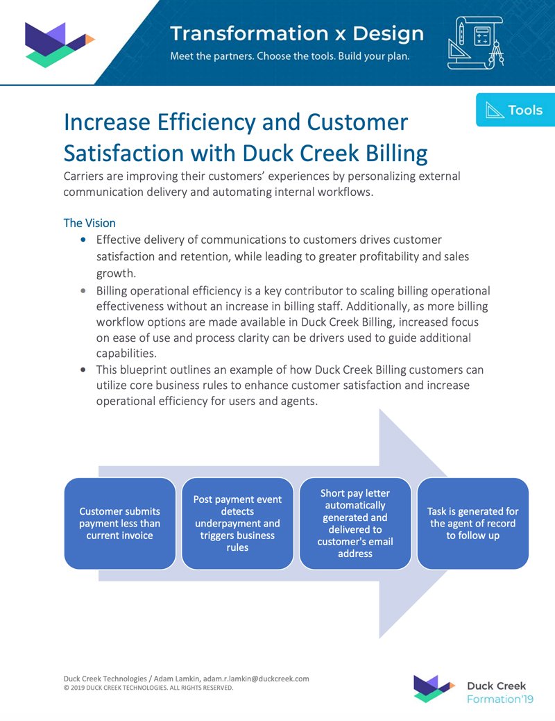Insurance Billing Software for P&C Carriers | Duck Creek Billing