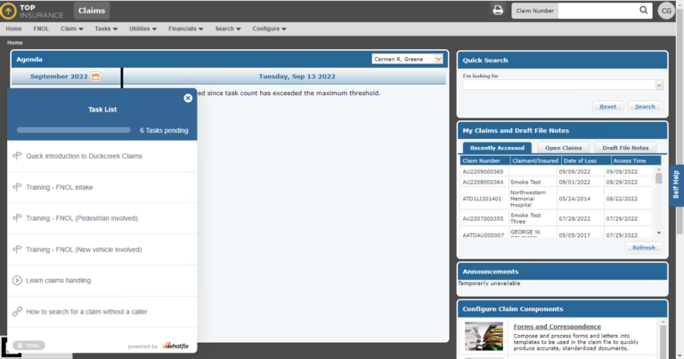 DAP Integration with Modern Core Systems - Duck Creek