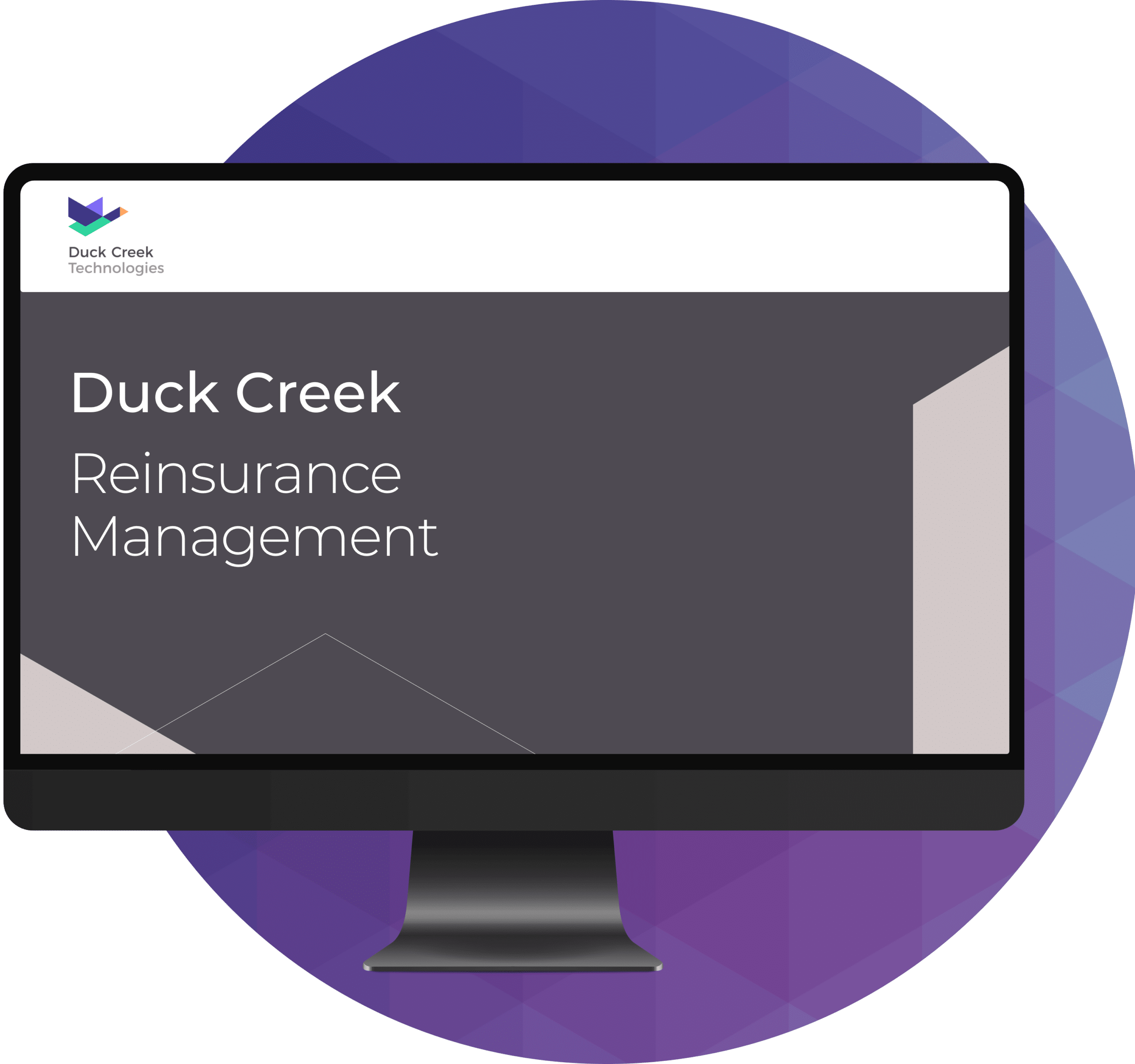 Duck Creek Reinsurance : Logiciel pour Assureurs IARD