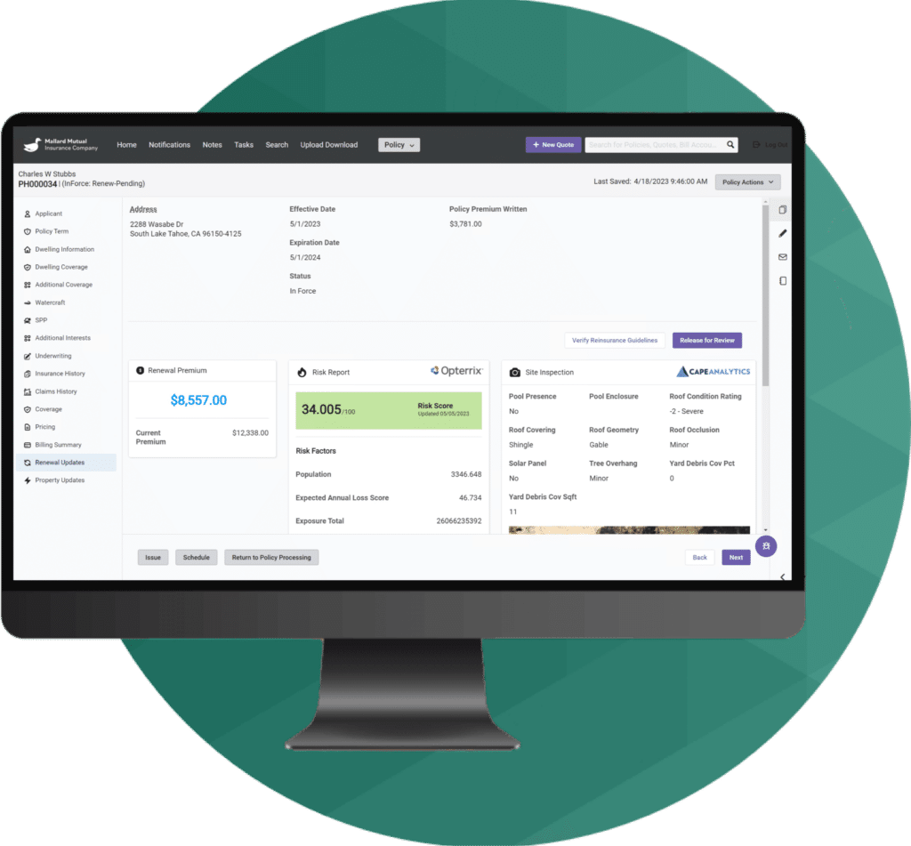 Insurance Policy Administration System - Duck Creek
