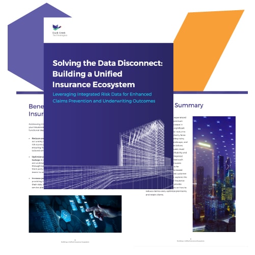 Solving The Data Disconnect: Building A Unified Insurance Ecosystem ...