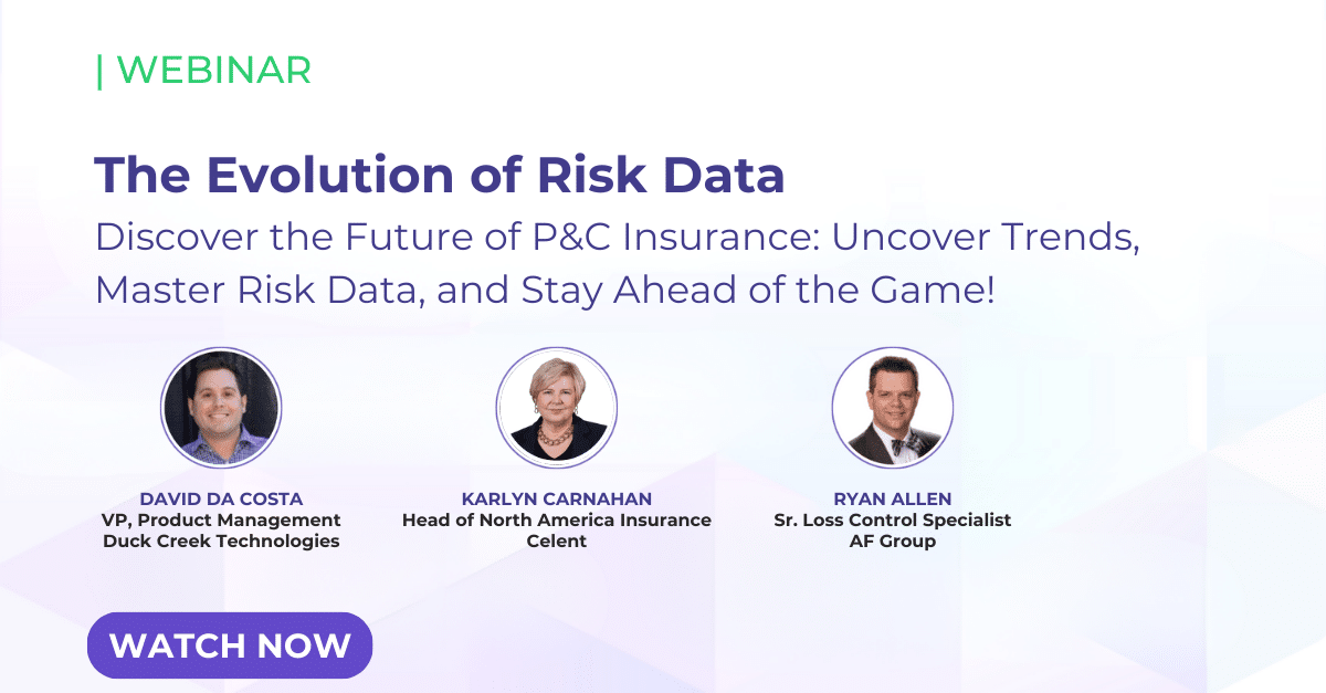 The Evolution of Risk Data - Duck Creek